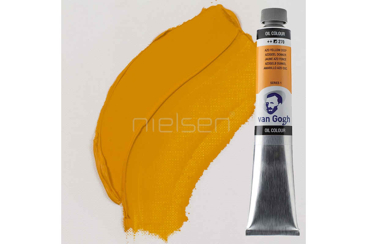 van GOGH oil 60 ml - Azo yellow deep - Nielsen CZ s.r.o.