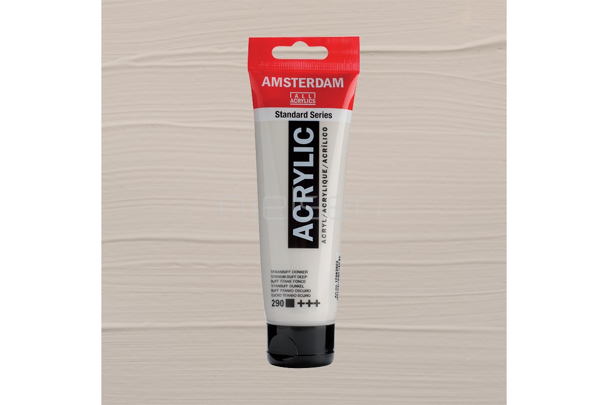 acryl Amsterdam 120 ml - Titanium buff deep - Nielsen CZ s.r.o.