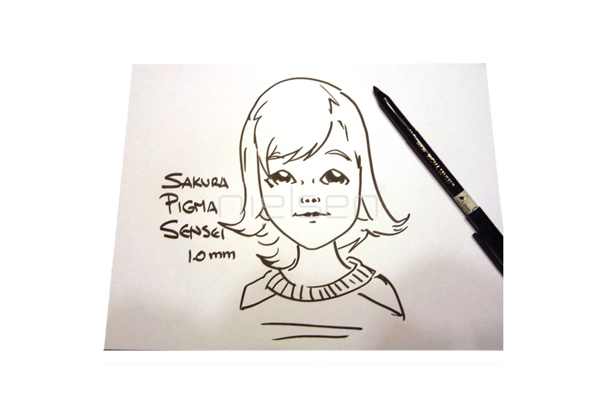 marker Sakura PIGMA Sensei - set Manga 4 ks - Nielsen CZ s.r.o.