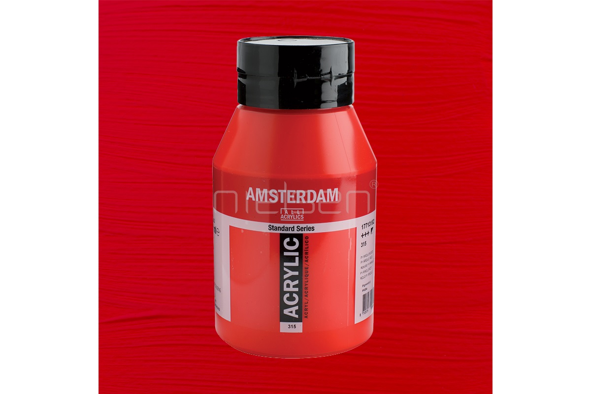 acryl Amsterdam 1000 ml - Pyrrole red - Nielsen CZ s.r.o.