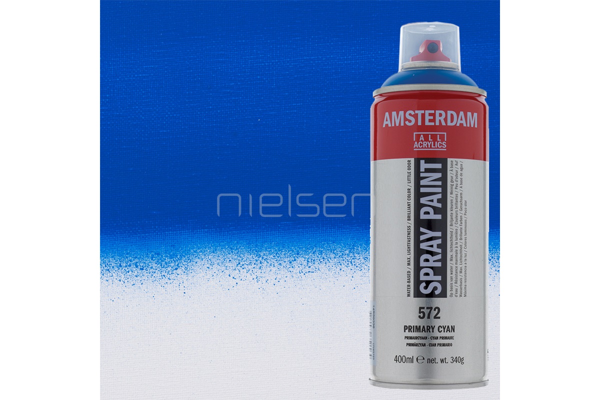 spray Amsterdam 400 ml - Primary cyan - Nielsen CZ s.r.o.