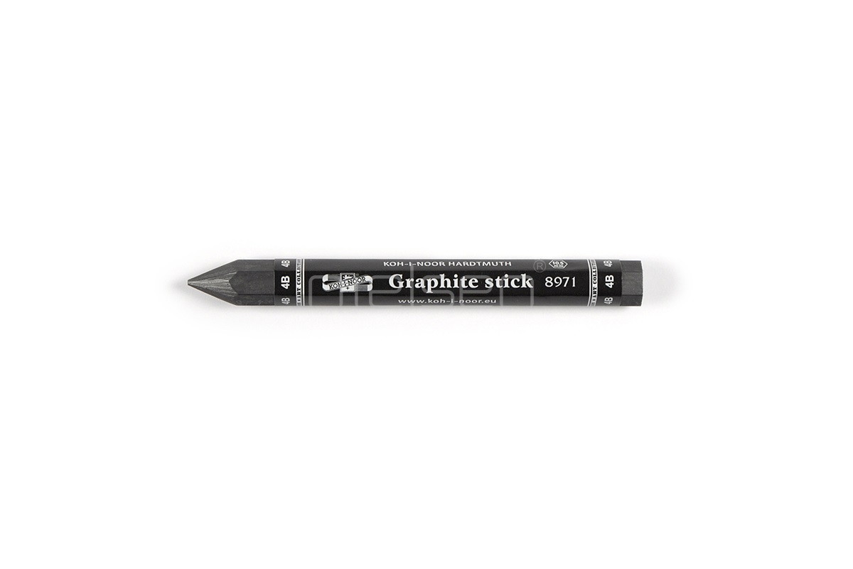 grafitová tužka Koh-i-noor Graphite stick 4B - Nielsen CZ s.r.o.